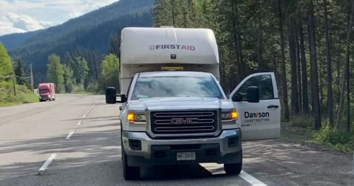 Dawson Construction crew saves a life // Dawson Group