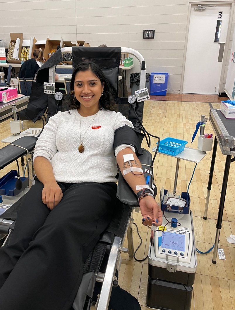 Blood bank thankful for new Dawson Group donors // Dawson Group