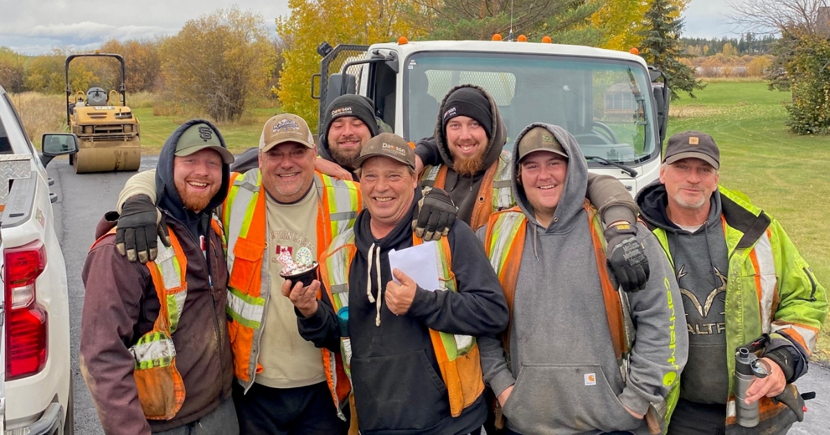 Paul Whitmore celebrates 10 years with Dawson Construction // Dawson Group