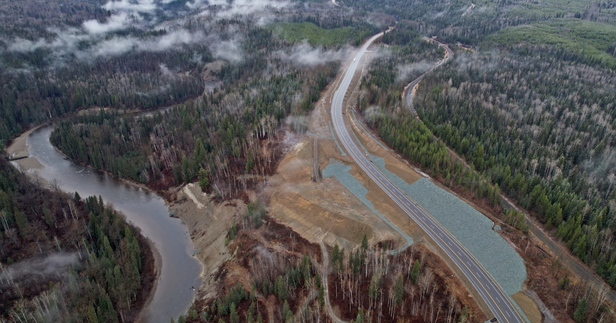 Dawson Civil Awarded Highway 97 Cottonwood Hill Phase 3 Project